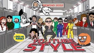 Rewind YouTube Style 2012 : les stars du web regroupées dans une vidéo