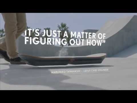 Skate volant : Lexus présente un vrai hoverboard