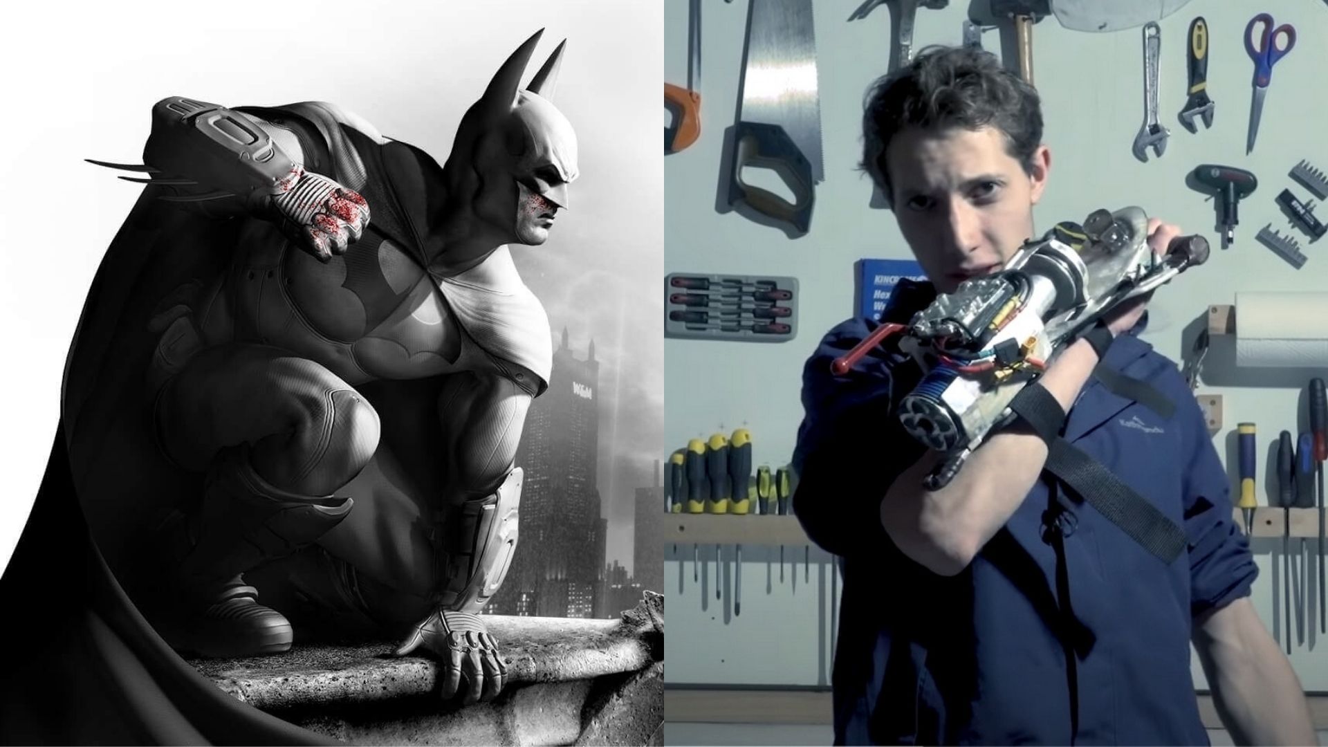 Un Youtubeur a construit un grappin de style Batman