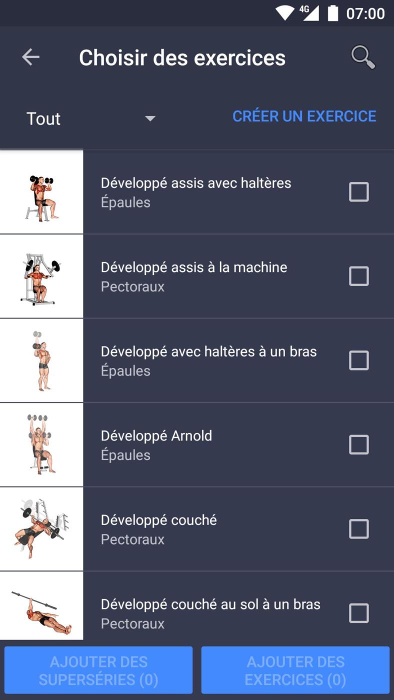 Découvrez les cinq meilleures applications de musculation