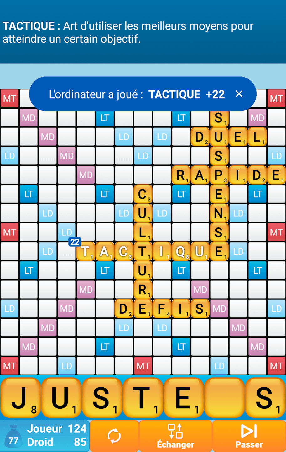 Jeu de scrabble gratuit contre l'ordinateur : top 5 jeux gratuits
