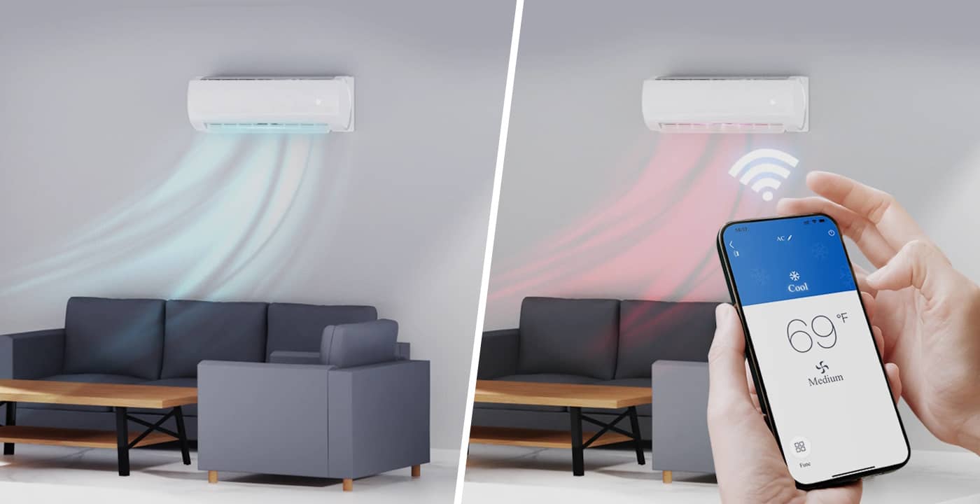 Climatisation réversible : pourquoi installer une clim chauffage