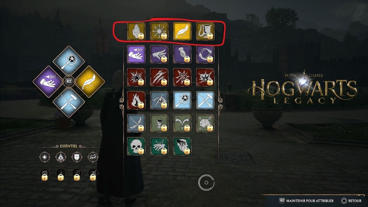 Hogwarts Legacy : le guide complet des sorts et de leurs effets