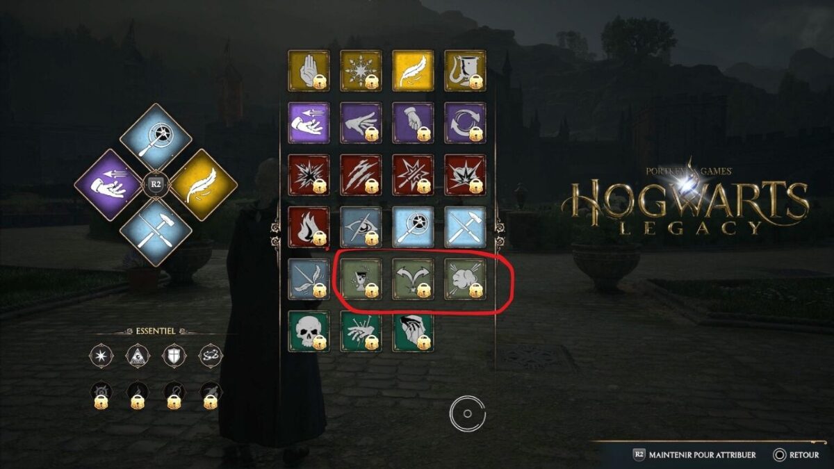 Hogwarts Legacy : le guide complet des sorts et de leurs effets