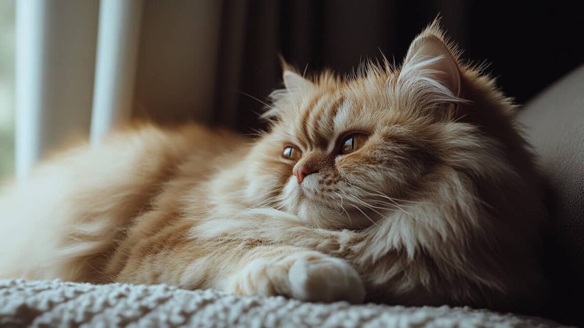Chat persan : un félin à la fourrure soyeuse et au caractère paisible