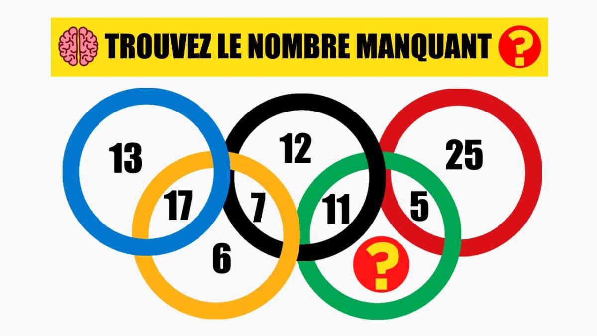 Testez votre esprit logique : saurez-vous trouver le nombre manquant en ...