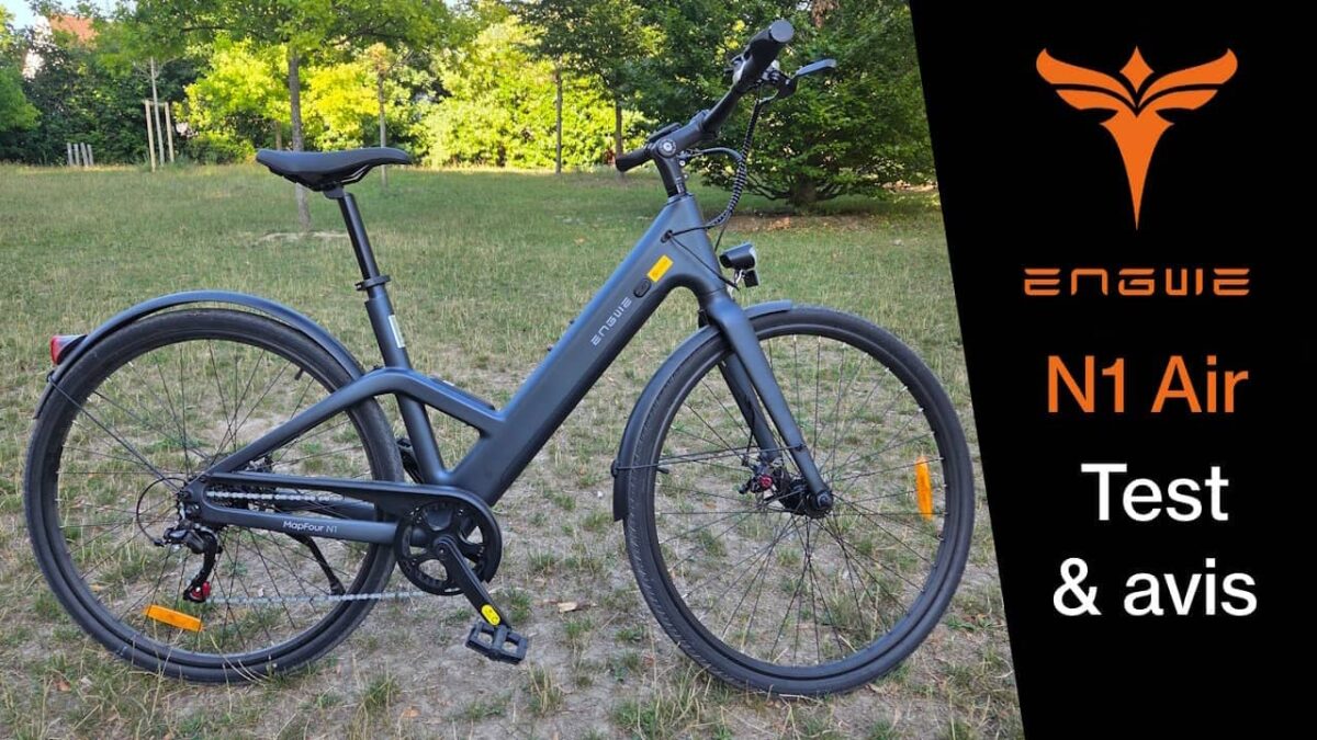 Test ENGWE N1 AIR + code promo : vélo électrique carbone